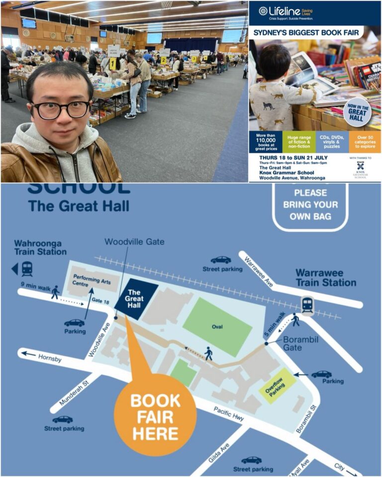 Lifeline Book Fair – Councillor Sam Ngai
